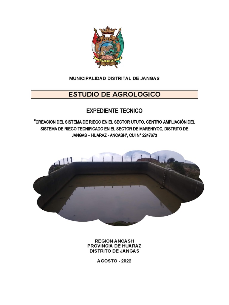 Estudio Agrologico | PDF