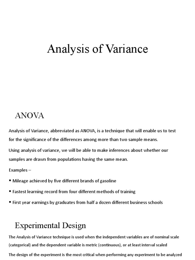 Module 9 Bivariate Analysis 1 Pdf