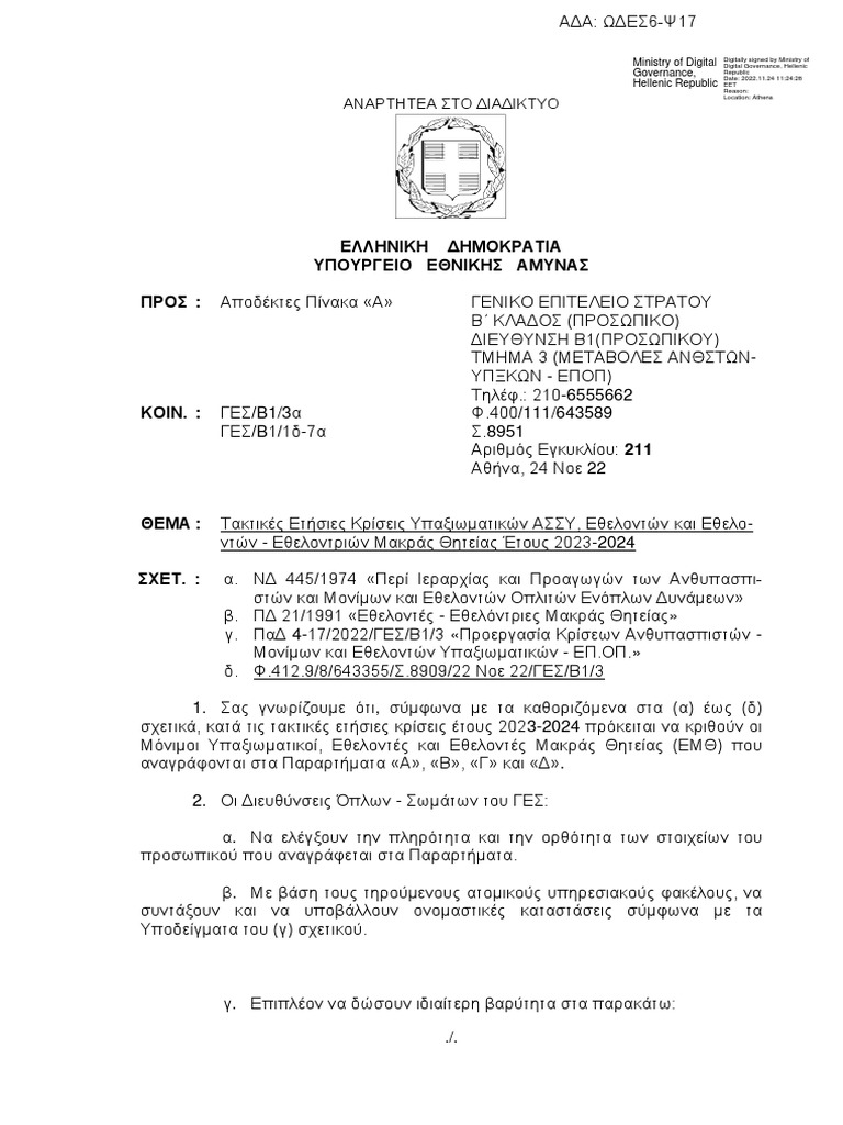 Ministry of Digital Governance, Hellenic Republic | PDF