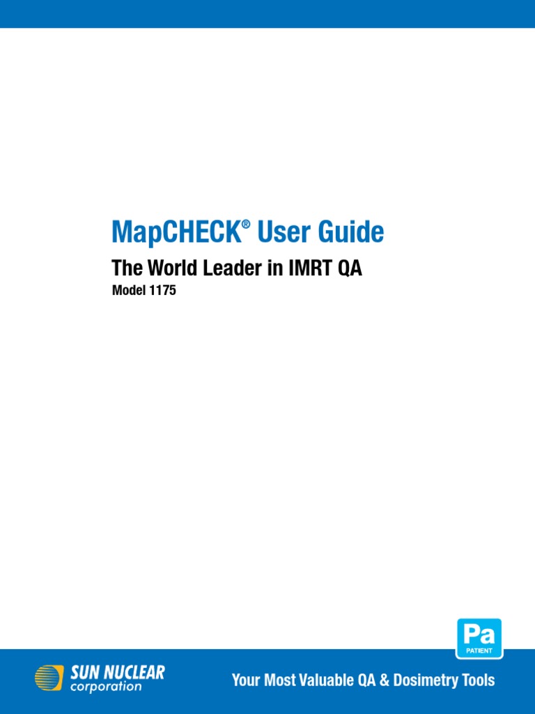 1175012AB MapCHECK User Guide P | PDF