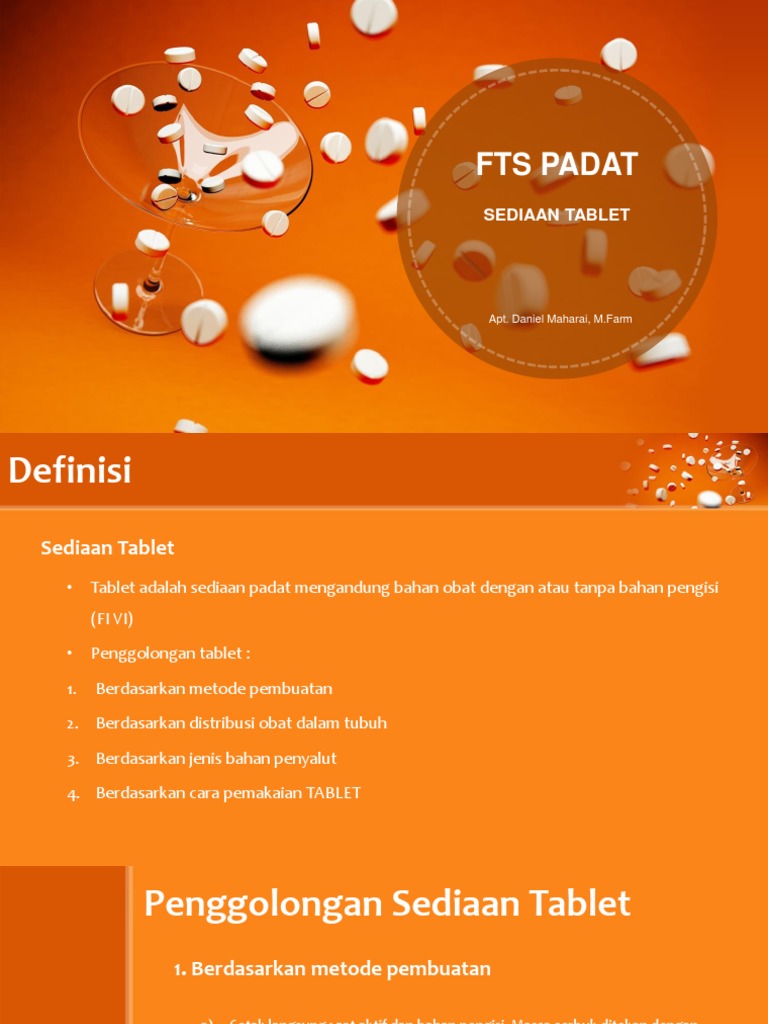 Sediaan Tablet | PDF | Karier & Perkembangan