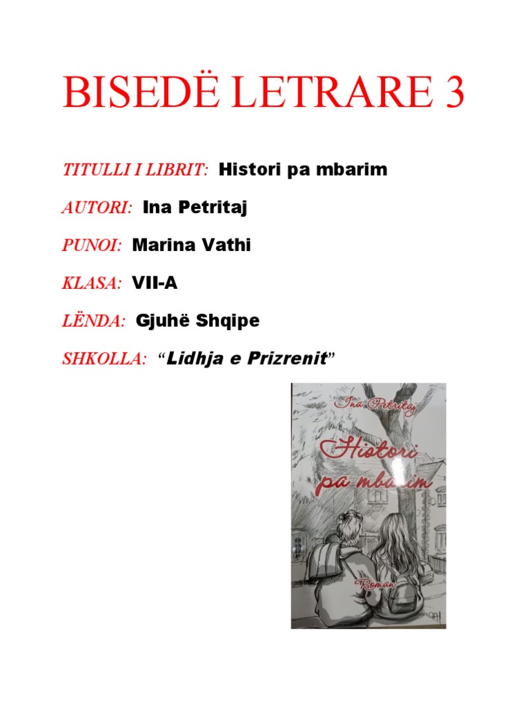 Bisedë Letrare 3 | PDF