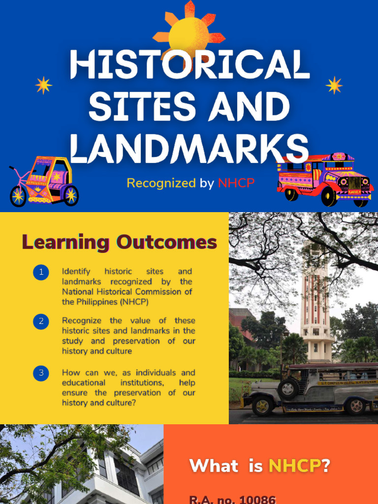 Manila's Recognized Historical Landmarks | PDF | Manila | Metro Manila