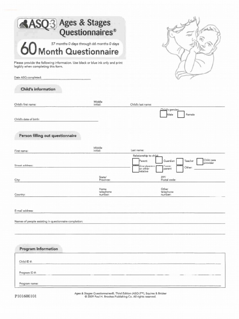 ASQ57 Monthsto 66 Months | PDF