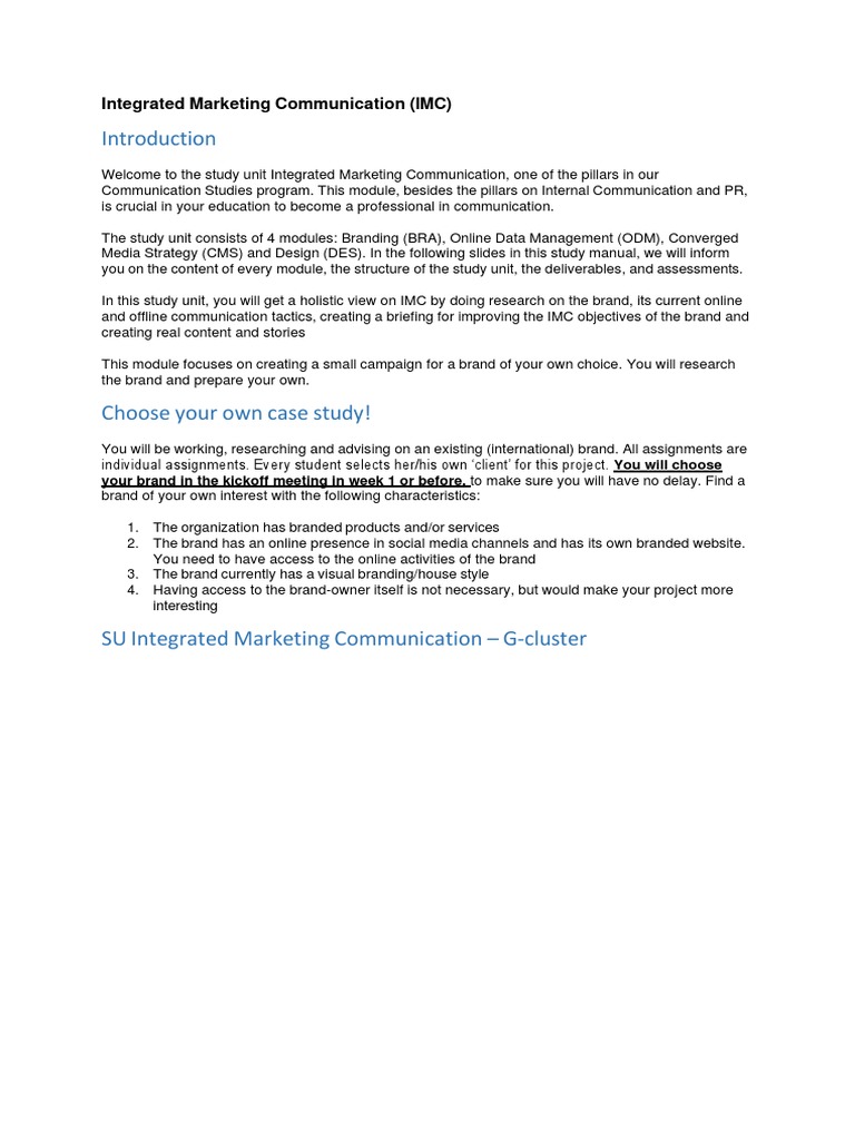 IMC Study Manual 2022-Rev3 | PDF