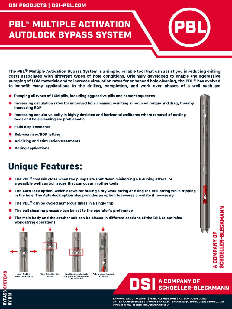 PBL Data Sheets - Unlocked | PDF
