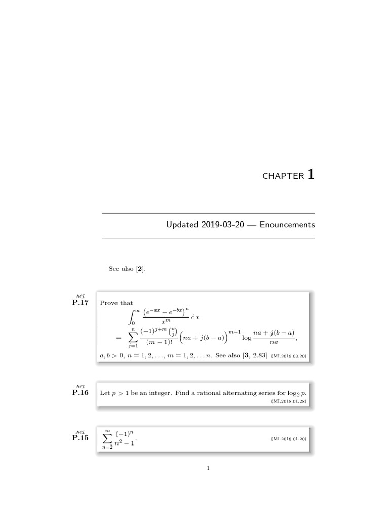 Problems Web IVAN 2019-03-20 | PDF | Mathematical Analysis | Mathematics