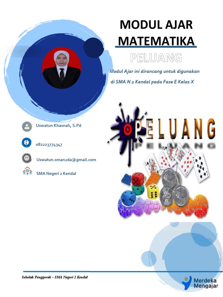 Modul Ajar 7 Mtk-Peluang | PDF