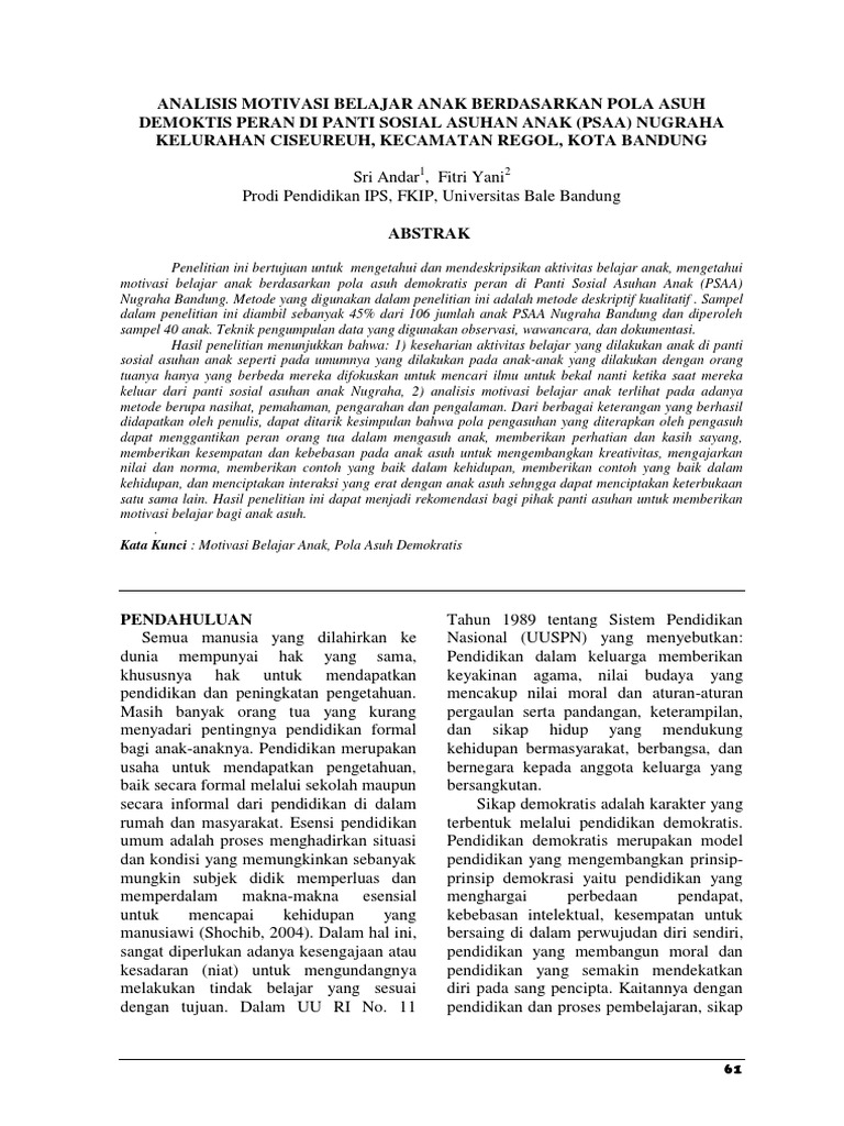 8 +Ibu+Sri+-+Fitri+Yani | PDF | Karier & Perkembangan | Sains & Matematika