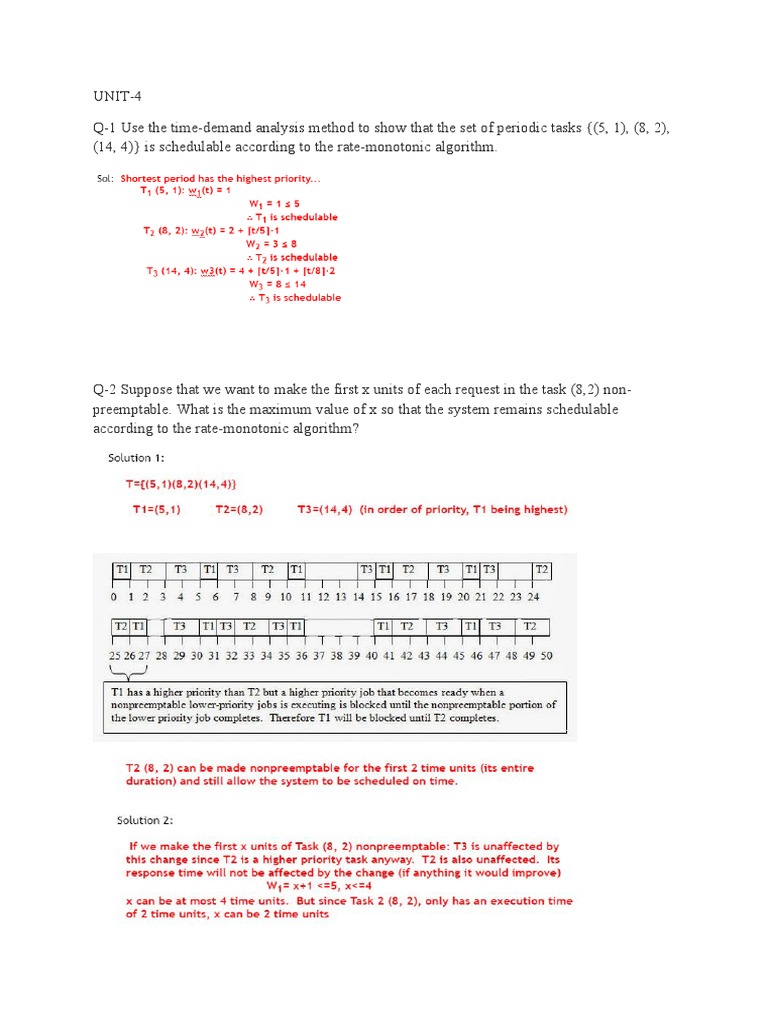 Question Bank Unit 4 - 5 - 6 | PDF