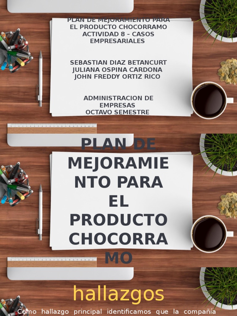Plan de Accion Empresa Ramo | PDF