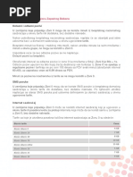 Yettel Cenovnik Aktuelnih Tarifnih Paketa 082023 | PDF