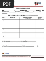 Formato para Reporte de Trabajo de Actividades | PDF