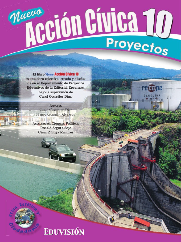 Libro de Decimo Civica Eduvision COSTA RICA | PDF