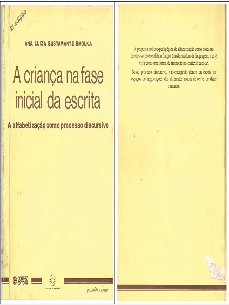 A Criança Na Fase Inicial Da Escrita | PDF