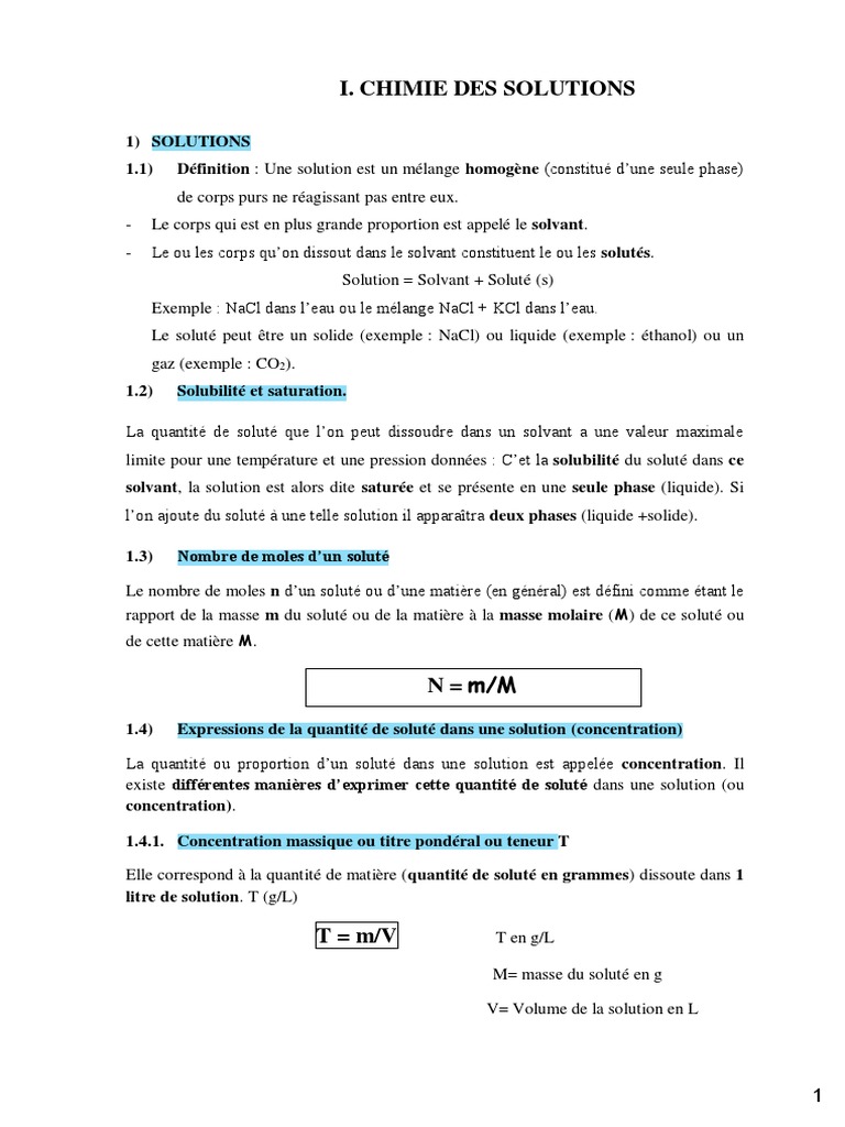 Cours Complet de Chimie Analytique | PDF