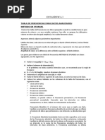 Regla de Sturges | PDF | Histograma | Estadísticas