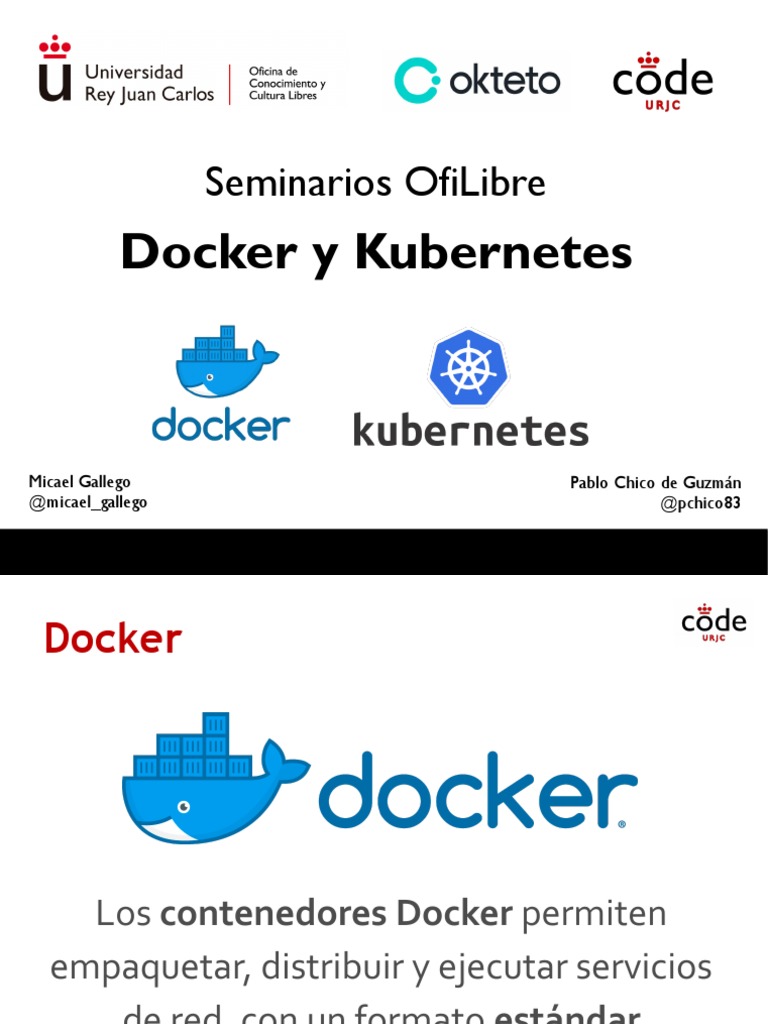 Docker y Kubernetes | PDF