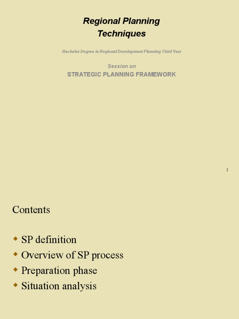 Strategic Planning Framework | PDF | Strategic Planning | Evaluation Strategic Planning Framework | PDF | Strategic Planning | Evaluation