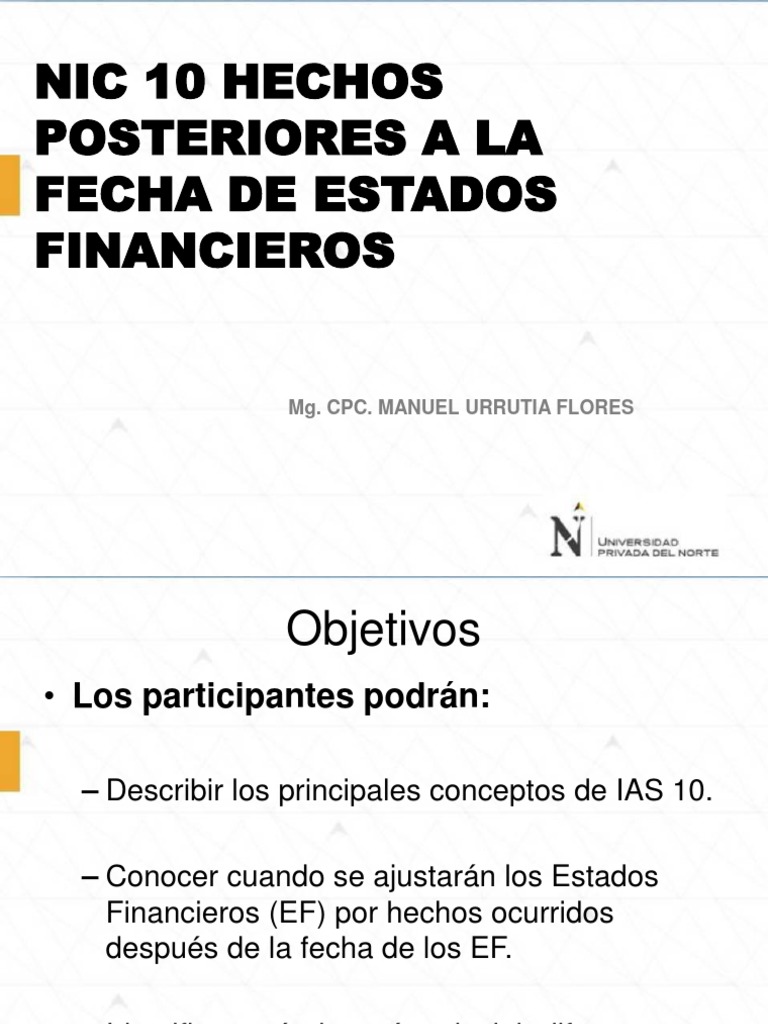 Sesion Nic 10 | PDF | Dividendo | Tipo de cambio