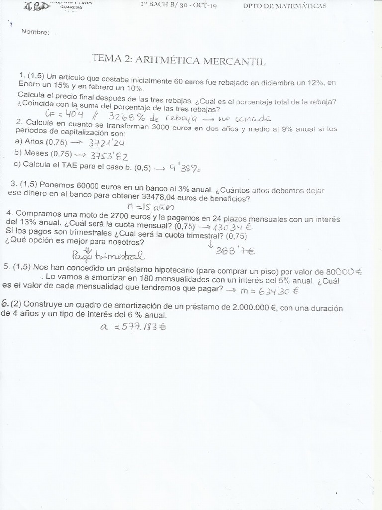 Arit - Mercantil 1 | PDF