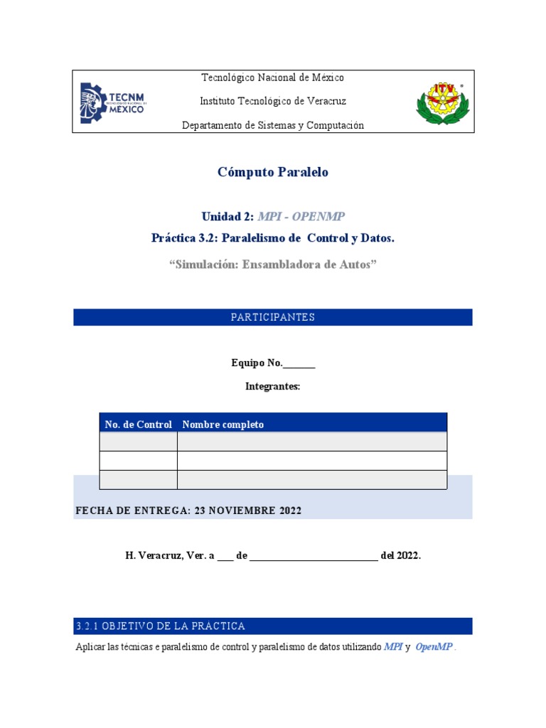 CP Practica 3.2 AD2022 MPI-OPENMP Ensamblado de Autos | PDF | Interfaz ... CP Practica 3.2 AD2022 MPI-OPENMP Ensamblado de Autos | PDF | Interfaz ...