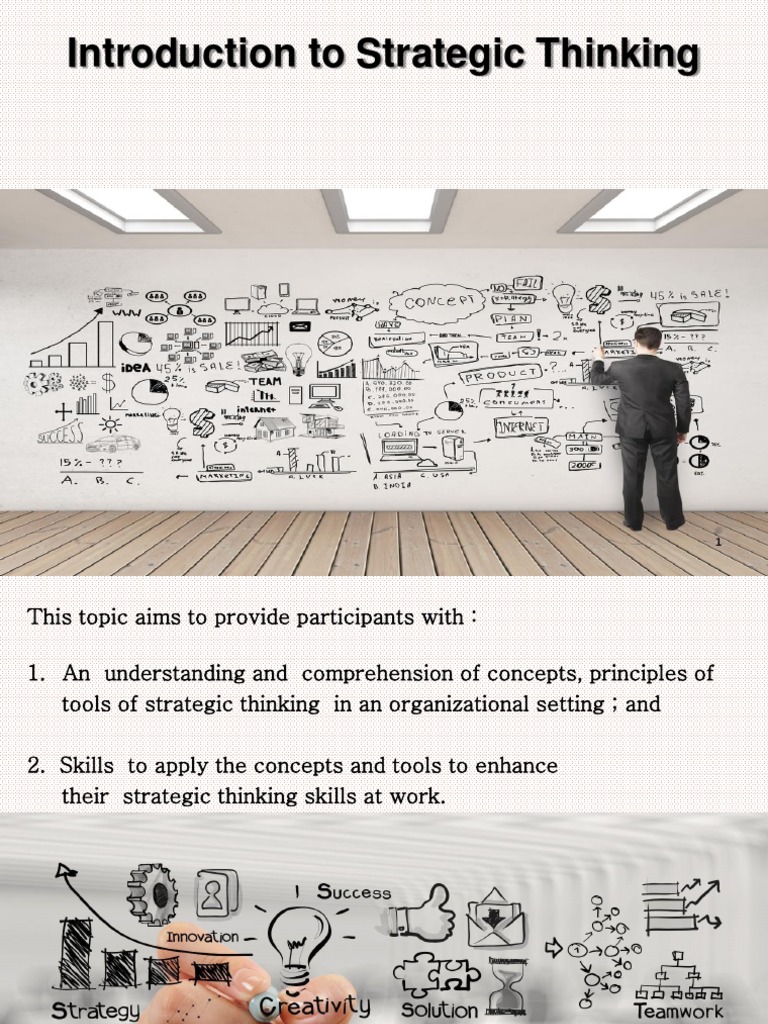 Strategic Thinking in Organizations | PDF | Thought | Creativity