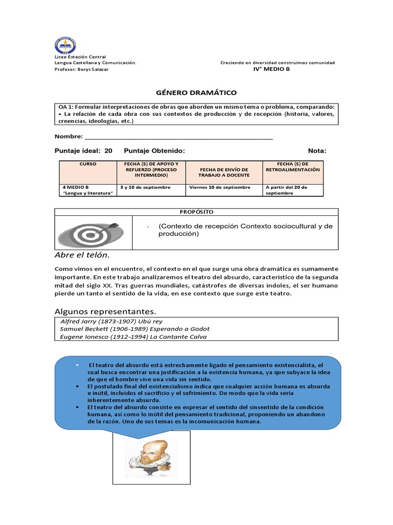 Teatro Del Absurdo | PDF