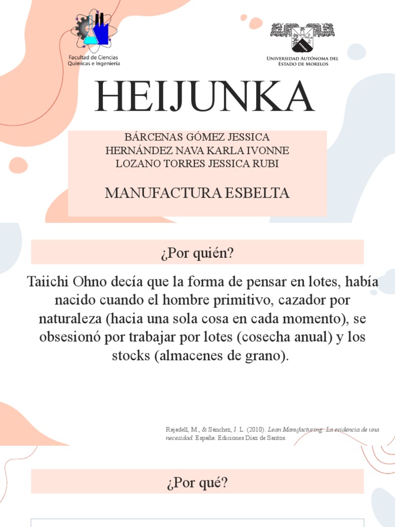 Actividad #2 Herramientas Lean Manufacturing Bárcenas Jessica ...