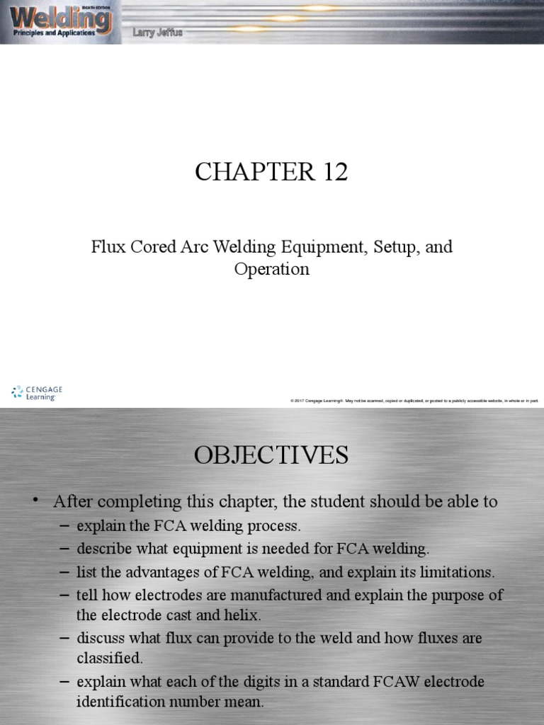 FCA Welding Equipment and Operation Guide | PDF | Welding | Construction