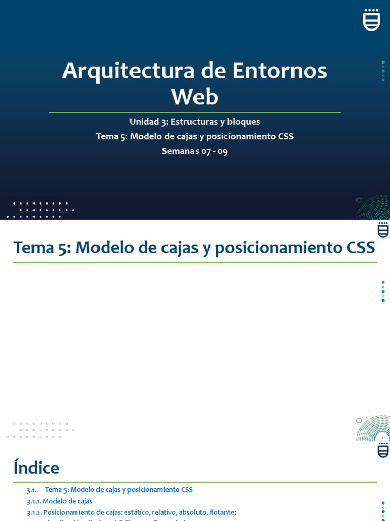 Modelo de Cajas y Posicionamiento CSS | PDF | HTML | Consorcio Mundial ...