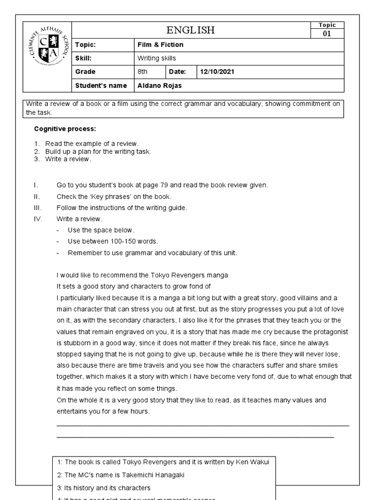 04.1 III Term - Week 04 - Class 01 - Worksheet | PDF 04.1 III Term - Week 04 - Class 01 - Worksheet | PDF