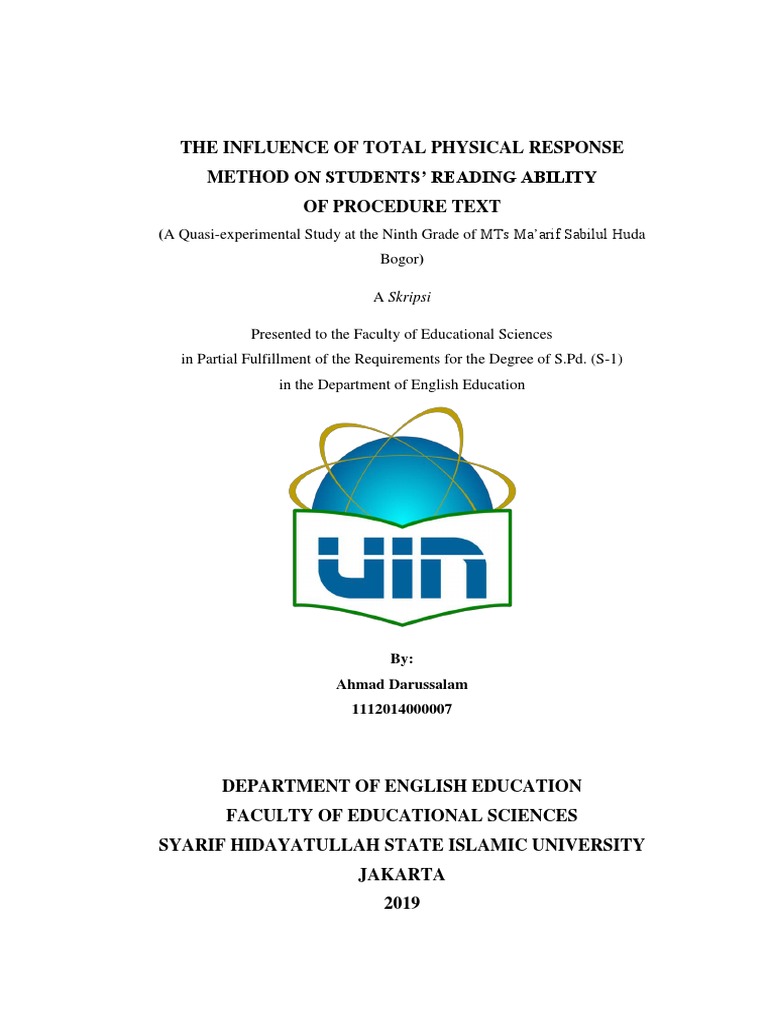 Procedure Text | PDF | Reading Comprehension | Teaching Method