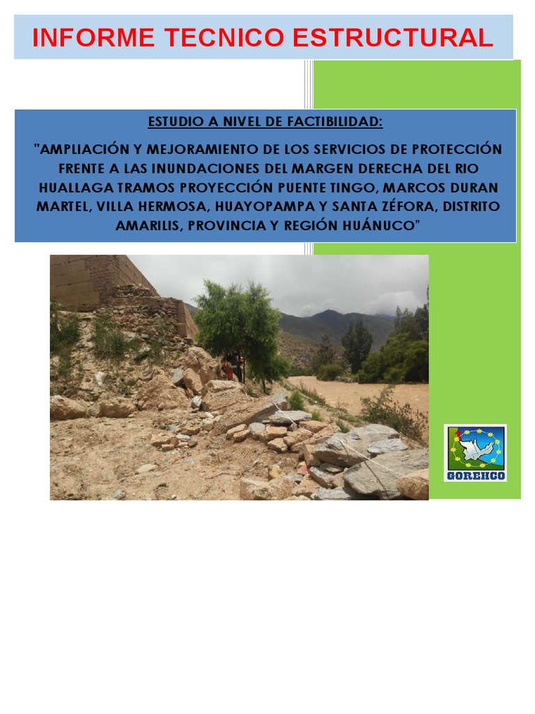 Informe Tecnico Estructural | Descargar gratis PDF | Fundación ...