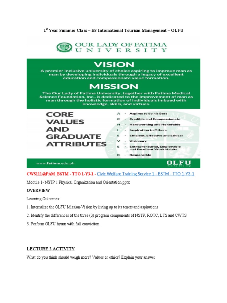 1st Year Summer Class (AutoRecovered) | PDF