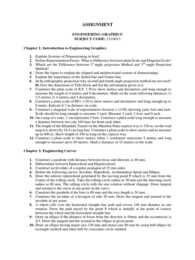 Assignment | PDF | Ellipse | Mathematical Objects