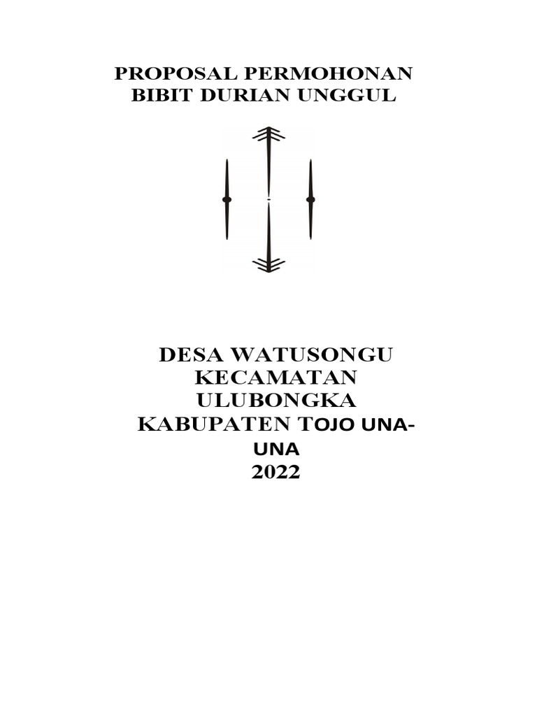 Contoh Proposal Proposal Durian | PDF