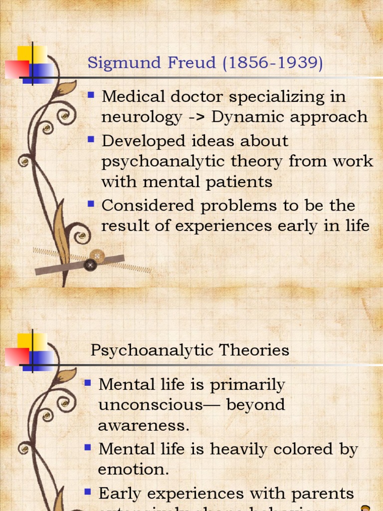 Freud's Psychoanalytic Theory: An Overview of Psychosexual Development ...
