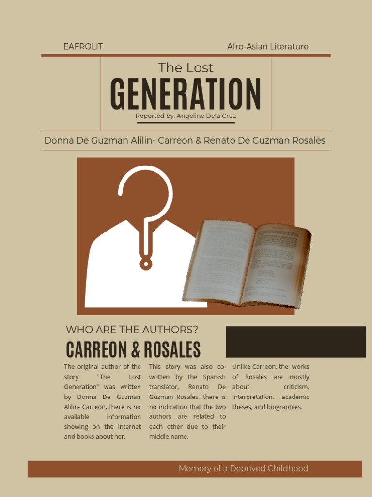 The Lost Generation | PDF