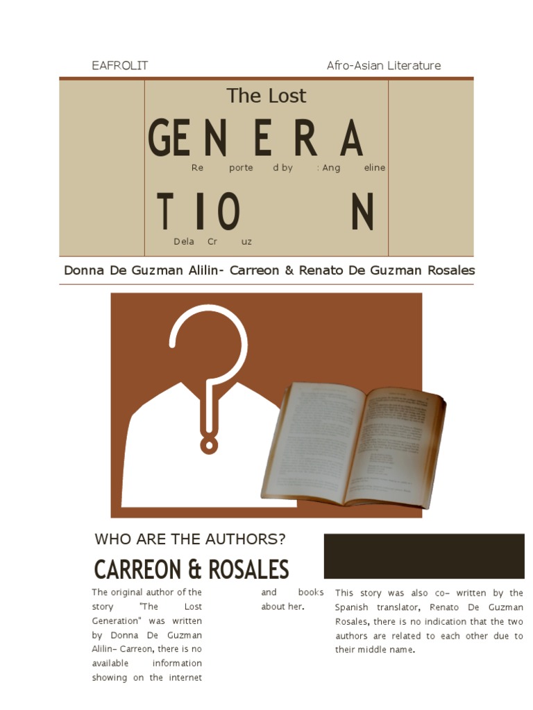 The Lost Generation | PDF