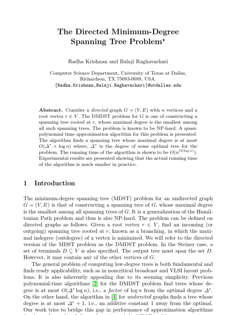 An Approximation Algorithm For The Directed Minimum Degree Spanning Tree Problem That Finds A