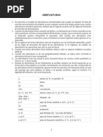 Apéndice 2 - Lista de Abreviaturas | PDF | Soporte | Referencia