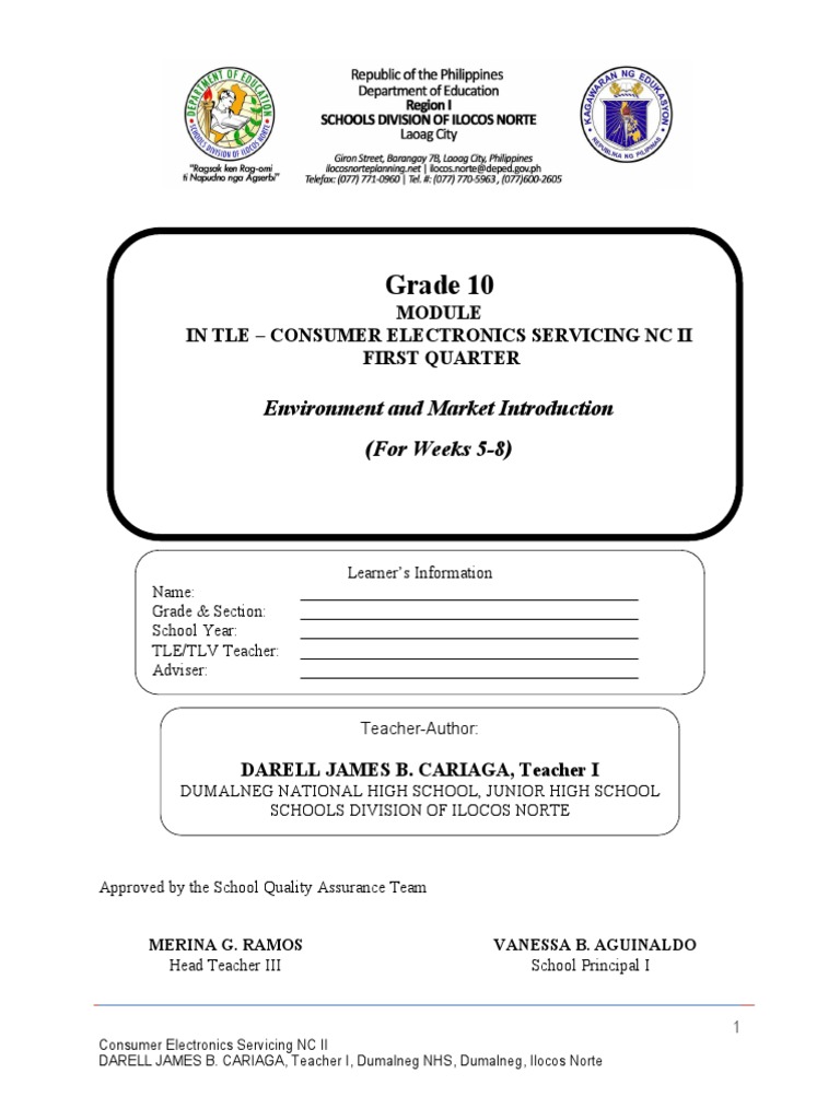 CES 10 - Module 2 Darell James B. Cariaga | PDF