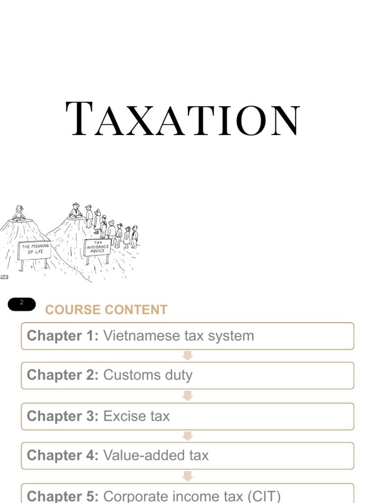 Taxation Chapter 3 Excise Tax | PDF | Finance & Money Management | Law
