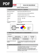 Hoja de Seguridad Grasa EP Multipropósito | PDF | Agua | Combustión