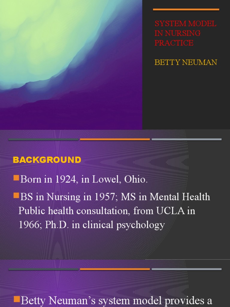 BETTY NEUMAN System Model in Nursing Practice | PDF