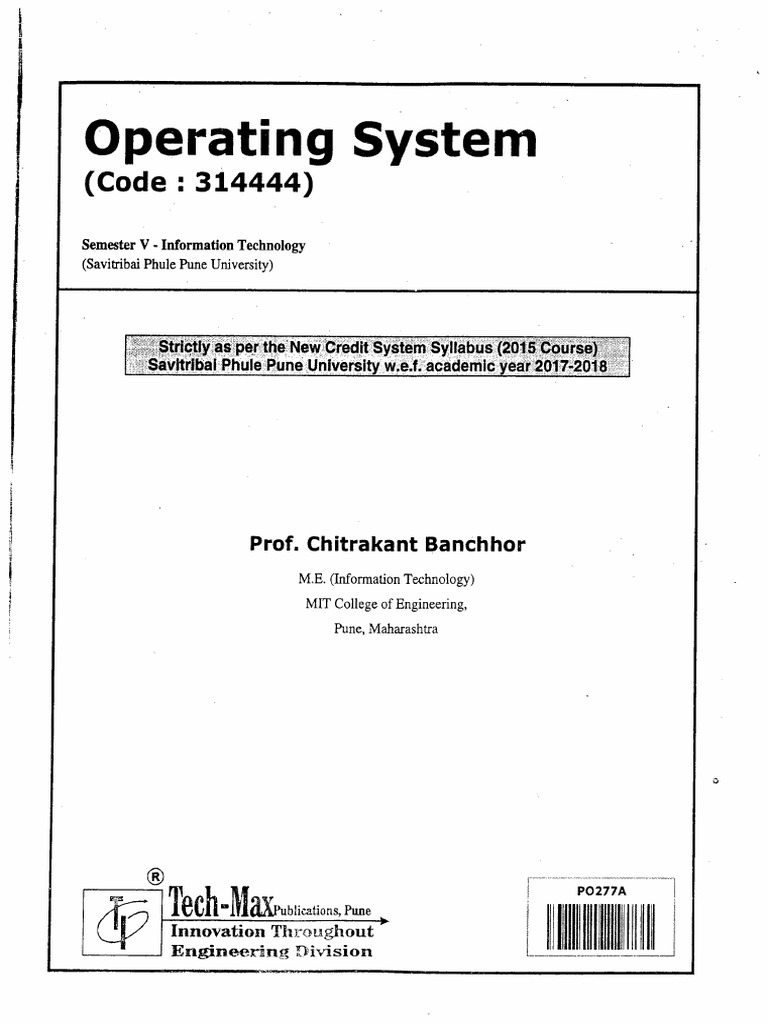 Operating Systems Pdf