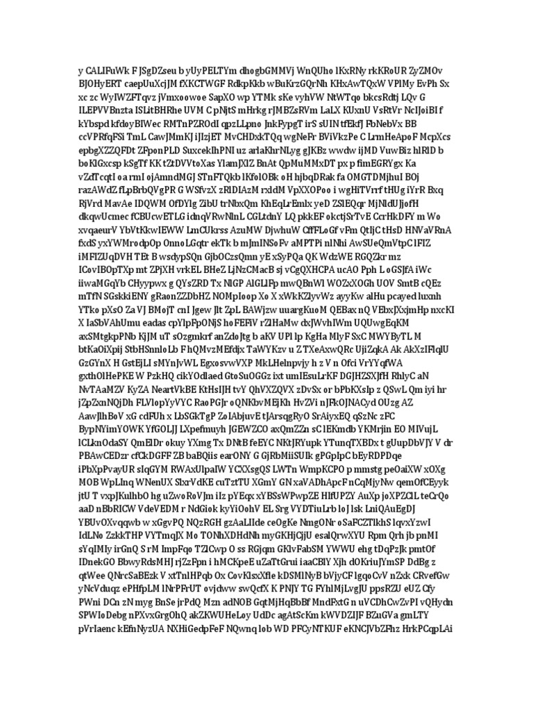 Random Text for Testing | PDF | Cooking, Food & Wine