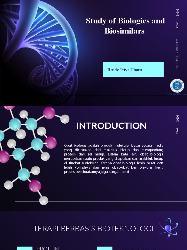 Biologi Dan Biosimilar Fix | PDF