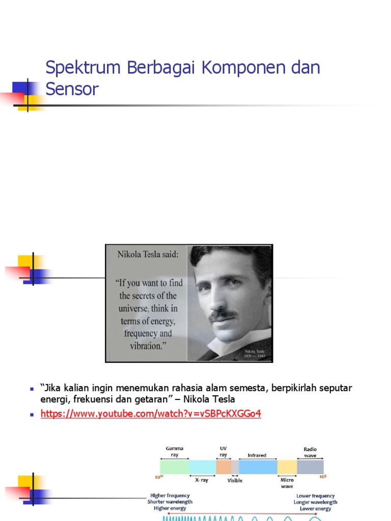Spektrum Komponen Dan Sensor r1 | PDF